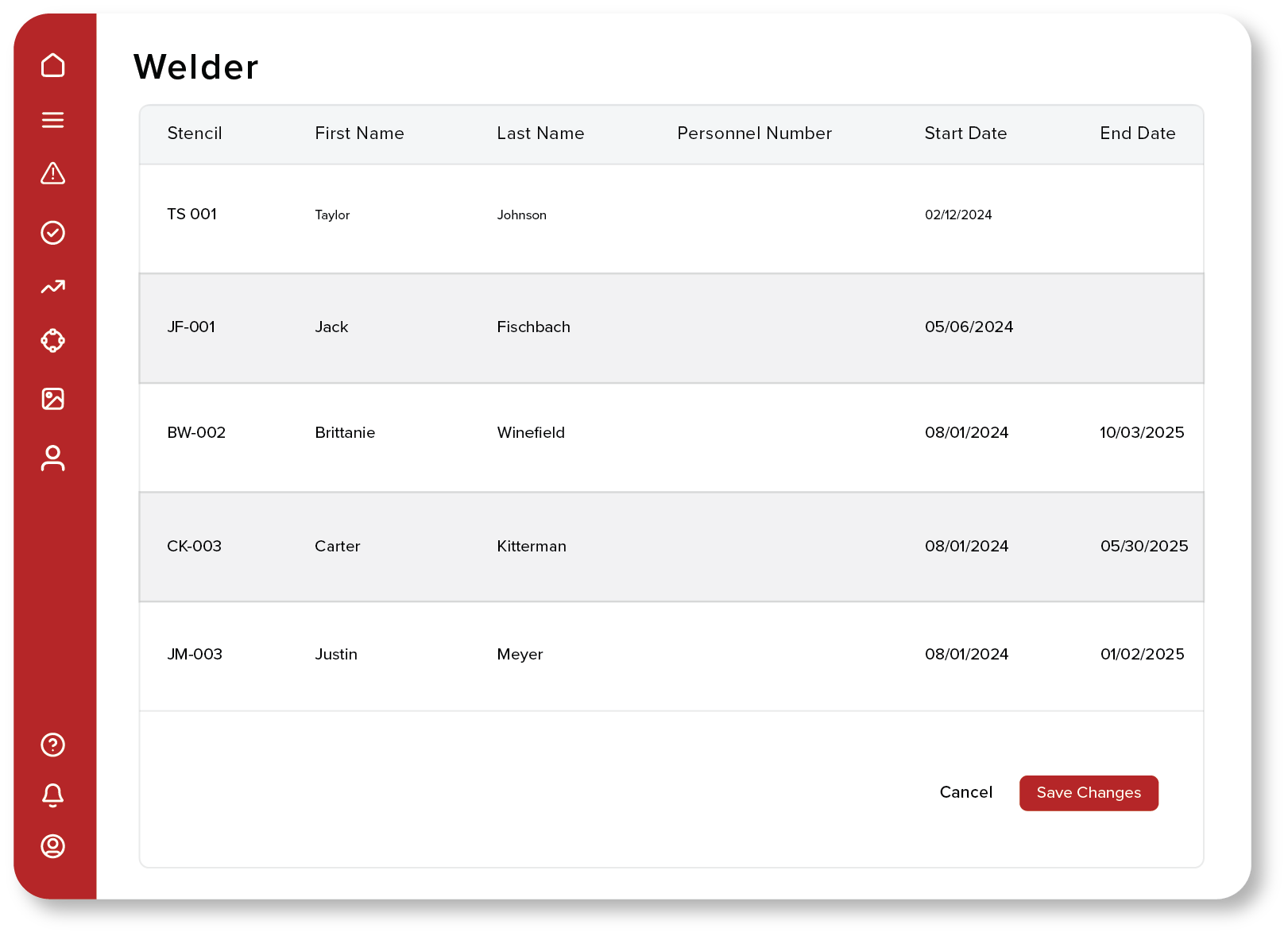 Welding Management Software | Weld-Console | Prometheus Group