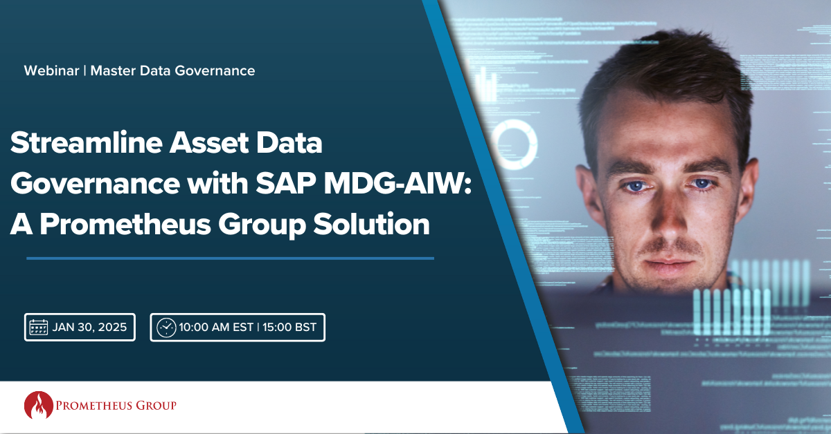 Streamline Asset Data Governance with Prometheus SAP MDG-AIW